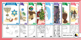 Holidays Around the World Posters (Teacher-Made) - Twinkl