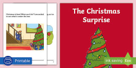 The Christmas Surprise Emergent Reader (Teacher-Made)