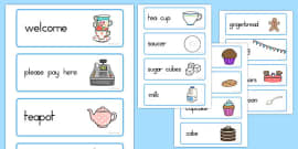 Card Shop Role Play Word Cards (Teacher-Made) - Twinkl