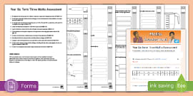 Grade 6 Term 3 Maths Assessment 1 (teacher made) - Twinkl