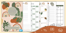 FREE! - Teacher Planner | 2022-2023 (Teacher-Made) - Twinkl