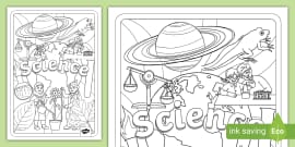 FREE! - Science Colouring | Colouring Sheets (teacher made)