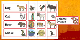 Chinese New Year Words Cards Pack | Topic Cards | Twinkl