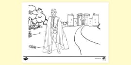 Prince Printable Colouring Page | Colouring Sheets - Twinkl