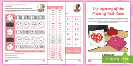 UKS2 The Mystery of the Pilfered Penguins Maths Game - murder mystery ...