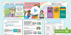 LGBT+ History Month KS2 Activity Pack (teacher made)