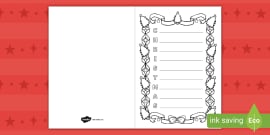 Christmas Onomatopoeia Poem Activity Pack - Poetry - English