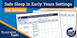* NEW * Early Years Setting Sleep Log | Twinkl
