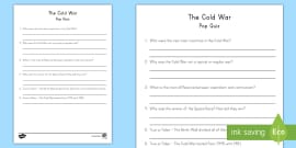 Cold War Timeline Activity (teacher made)