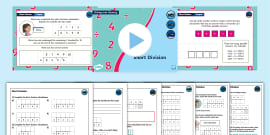 Year 6 Calculation Short Division Maths Mastery PowerPoint