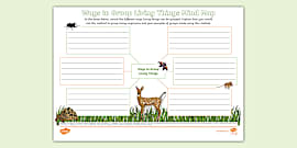 Animal Heroes Mind Map (teacher made) - Twinkl