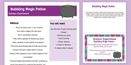 Magic Potion Halloween Experiment | Molly's Science Show