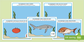 Under the Sea Playdough Mats (teacher made)