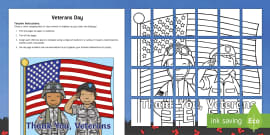 Veterans Day Coloring Sheets - Teaching Resources