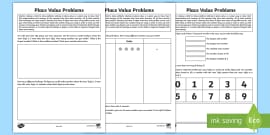 Year 2 Maths Problem Solving with Bar Models Homework Differentiated