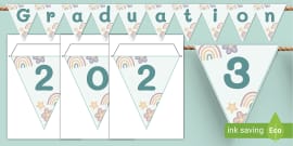 Graduation Cut Outs (teacher made) - Twinkl