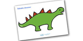 Dinosaur Skeleton Cut and Stick Worksheet / Activity Sheet