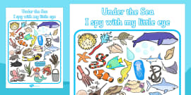 FREE! - I Spy With My Little Eye Bumper Activity