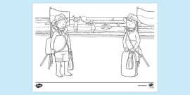 FREE! - Safety Harness Colouring | Colouring Sheet - Twinkl