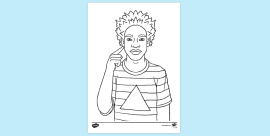 NZSL Be Quiet Colouring | Colouring Sheet (teacher made)