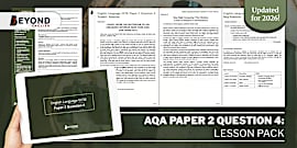 AQA English Language Paper 1 Question 4 Lesson Pack