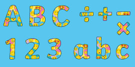 Multicolored Polka Dot Bulletin Board 0-9 Numbers - Twinkl