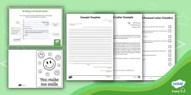 Pen Pal Letter Template, penpal,pen pal (teacher made)