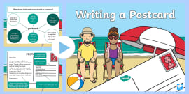 Create a Postcard Activity - nz, new zealand, Postcard, Postcard design