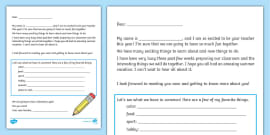 A Welcome Letter To Parents From Teacher - Back To School