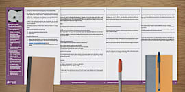 How to Compare Texts - Comparing Texts in English - Twinkl