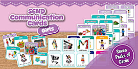 SEN Communication Cards Pack (Boy) - Daily Routine KS1