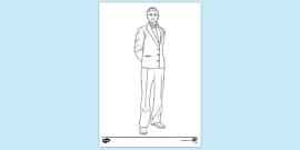 FREE! - Sybil Birling Colouring | Colouring Sheets - Twinkl