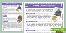 Viking Fact File Worksheets | Third and Fourth Class