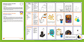 Halloween Complete the Sentences With Adjectives Worksheet for 3rd-5th ...
