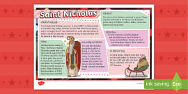 KS1 Saint Nicholas Around the World PowerPoint - Twinkl