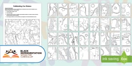 Our Unbee-lievable Year Collaborative Colouring Activity Pack