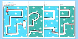 Colouring Sheets to Support Teaching on Lost and Found