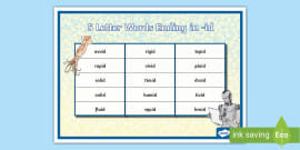 5 Letter Words Ending in -se Word Mat (teacher made)