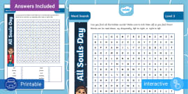 Interactive Humanitarian Day Word Search - Twinkl