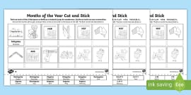 Months of the Year Flashcards Japanese