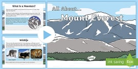Mountains PowerPoint - Primary Resources (teacher made)