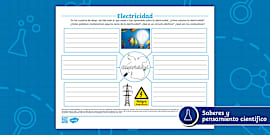 Guía de Trabajo: Sopa de Letras - Electricidad