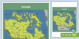 KS2 Canada Information PowerPoint (teacher made)