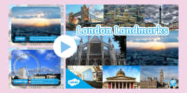 FREE! - London Page Borders (teacher made)