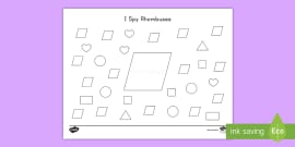 I Spy Triangles Activity (teacher made)