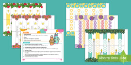 Actividades del Dia de las Velitas Para Niños - Twinkl