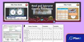 👉 Y5 DiM: Step 5 Read and Interpret Timetables Teaching Pack