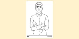 FREE! - Relaxed Arm Colouring | Colouring Sheets - Twinkl