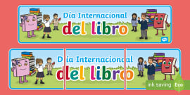 Afiche del Día del Libro | Recursos Educativos Twinkl