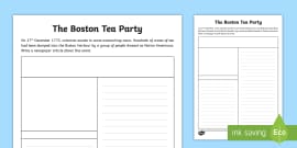 Boston Tea Party Presentation - PowerPoint & Google Slides